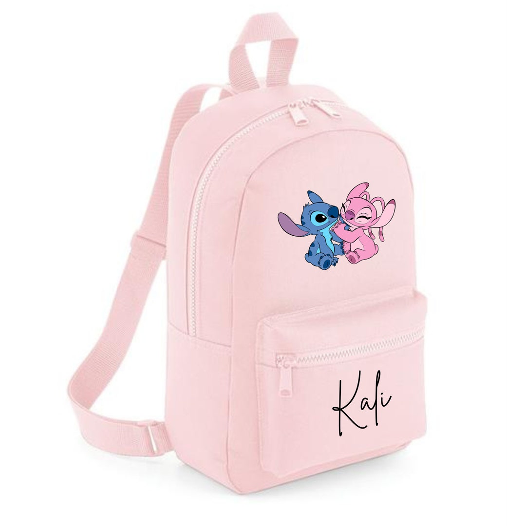 For Children - Personalised Stitch Backpack ANY NAME Back to School Bag ...