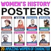 Strong Women of History Classroom Border, Women's History Month ...