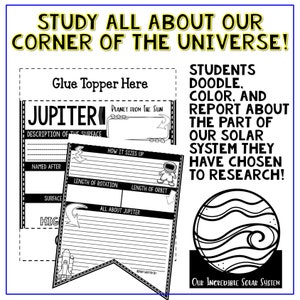 Solar System Planets Craft Activities Research Project Pennants Space ...