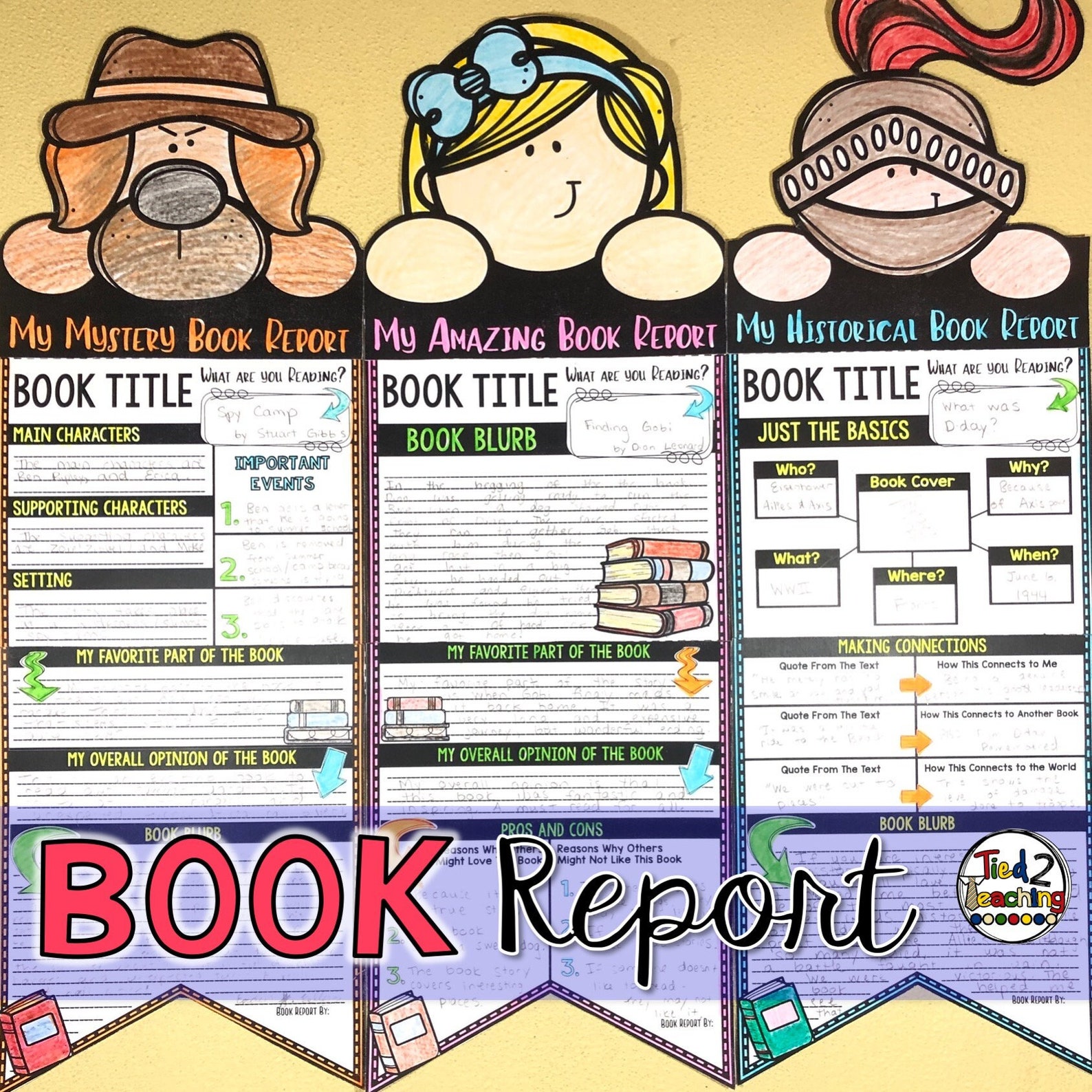 Book Report for Any Book, Book Reviewtemplates, Sumer Reading Book ...