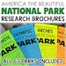 National Park Research Brochure Project, Geography Worksheets (digital ...