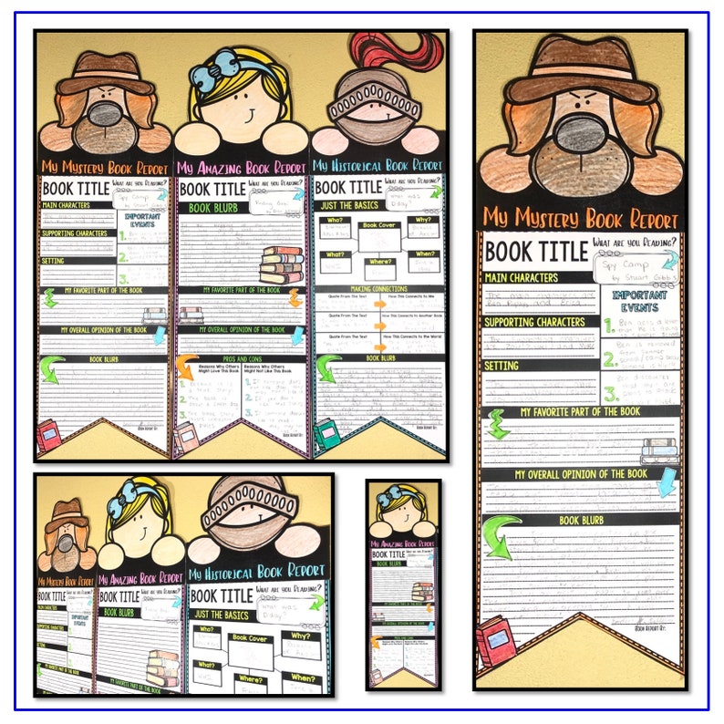 Book Report for Any Book, Book Reviewtemplates, Sumer Reading Book ...