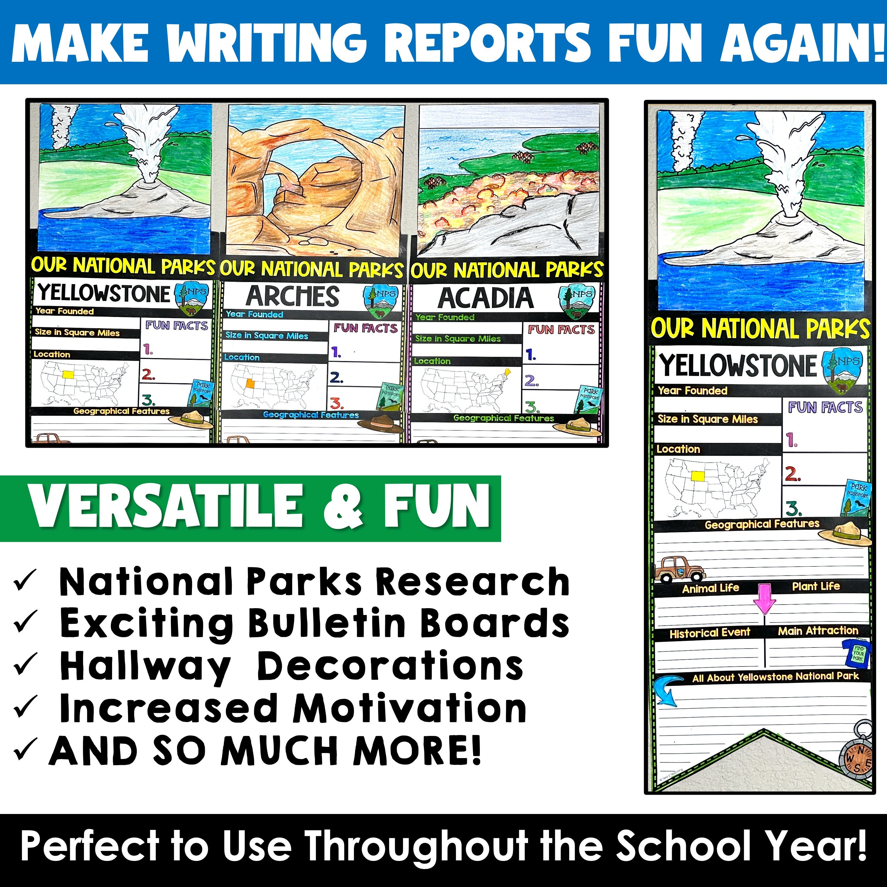 National Parks Research Report Project Template National Parks ...