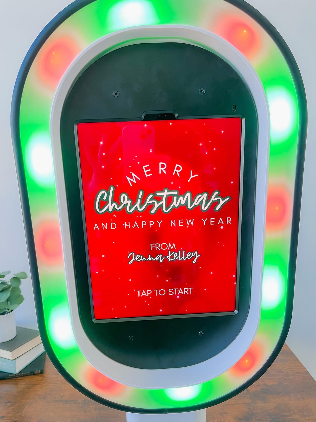 Christmas Photo Booth Template, Salsa Photo Booth Template, Overlay ...