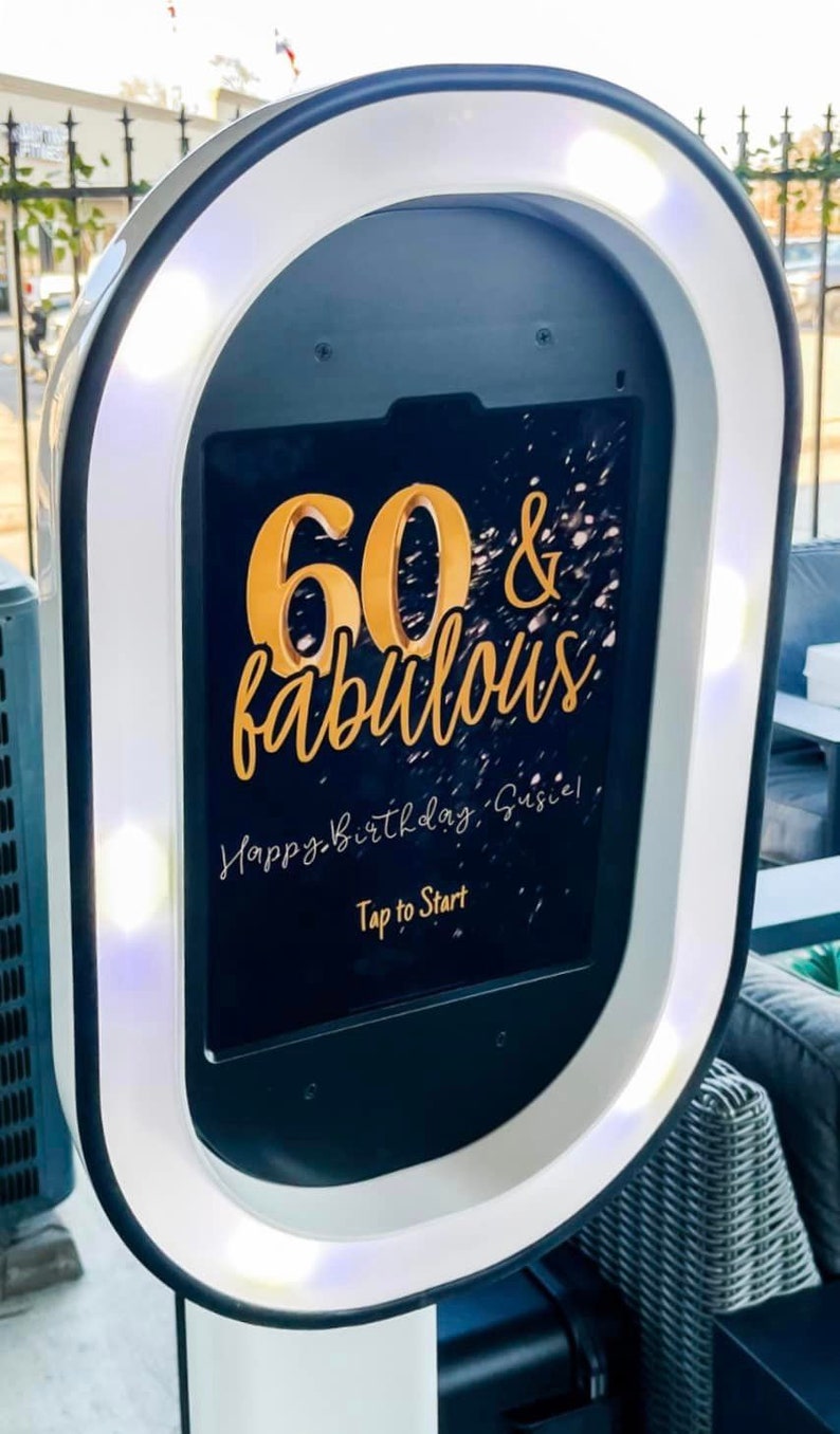 60 and Fabulous Photo Booth Template, Salsa Photo Booth Template ...