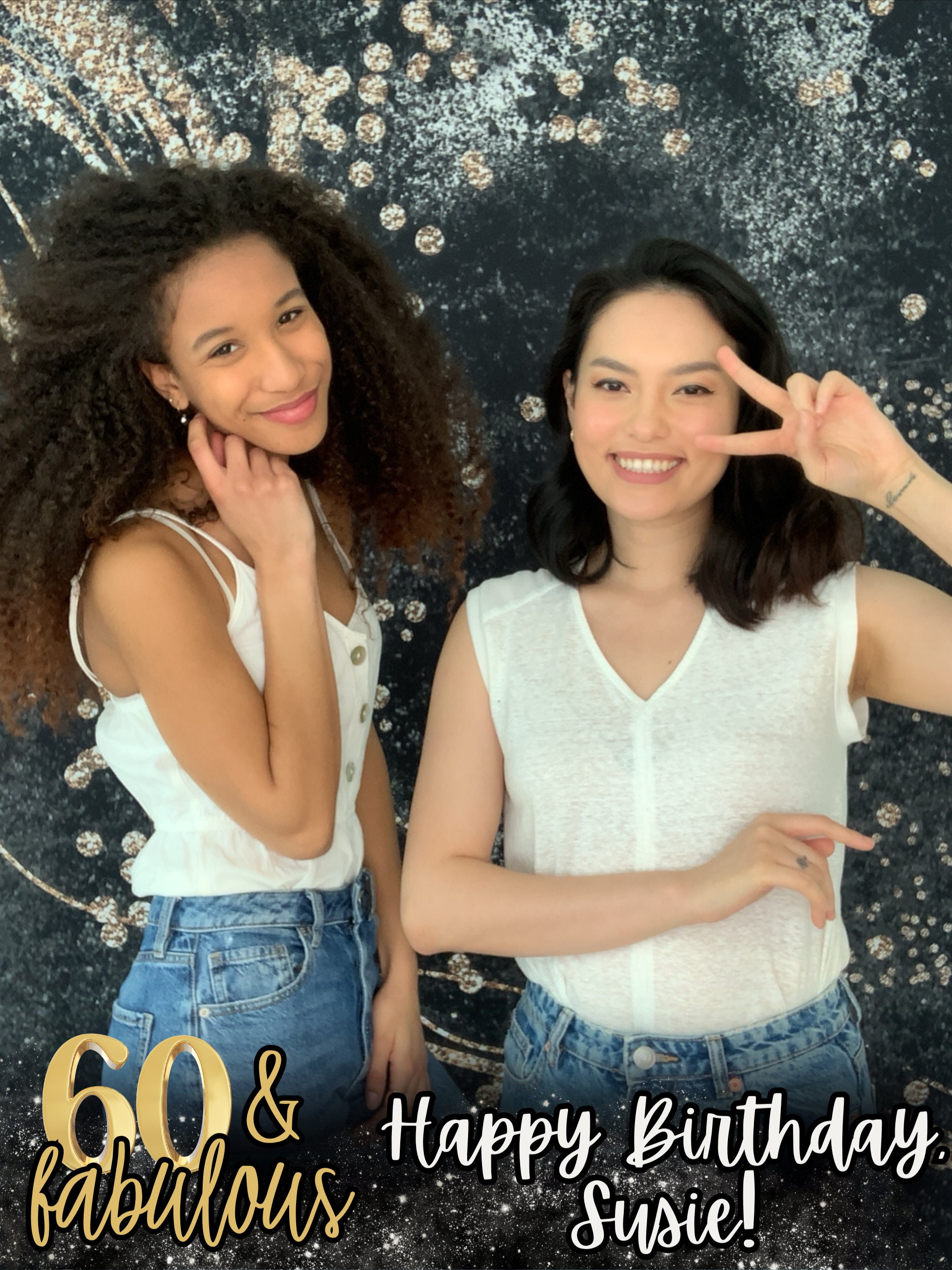 60 and Fabulous Photo Booth Template, Salsa Photo Booth Template ...