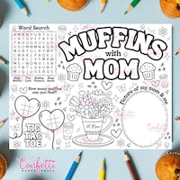 Muffins With Mom Printable - Etsy