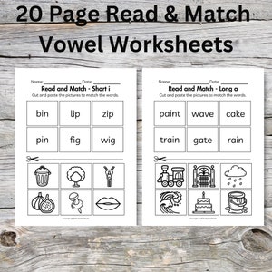 Phonics Worksheets for Kids; CVCE Worksheets; I Can Write CVC; Read ...