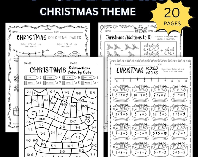 Christmas I Spy Activity; Printable Christmas Games for Kids; Winter I ...