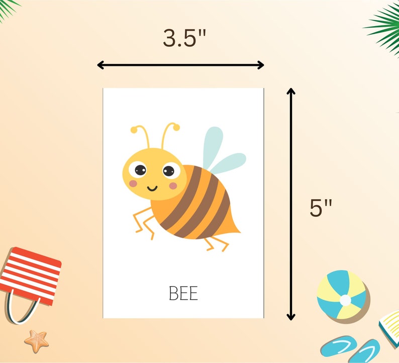 108 Animal Flashcards for Kids; Kids Learning Flash Cards; Preschool ...