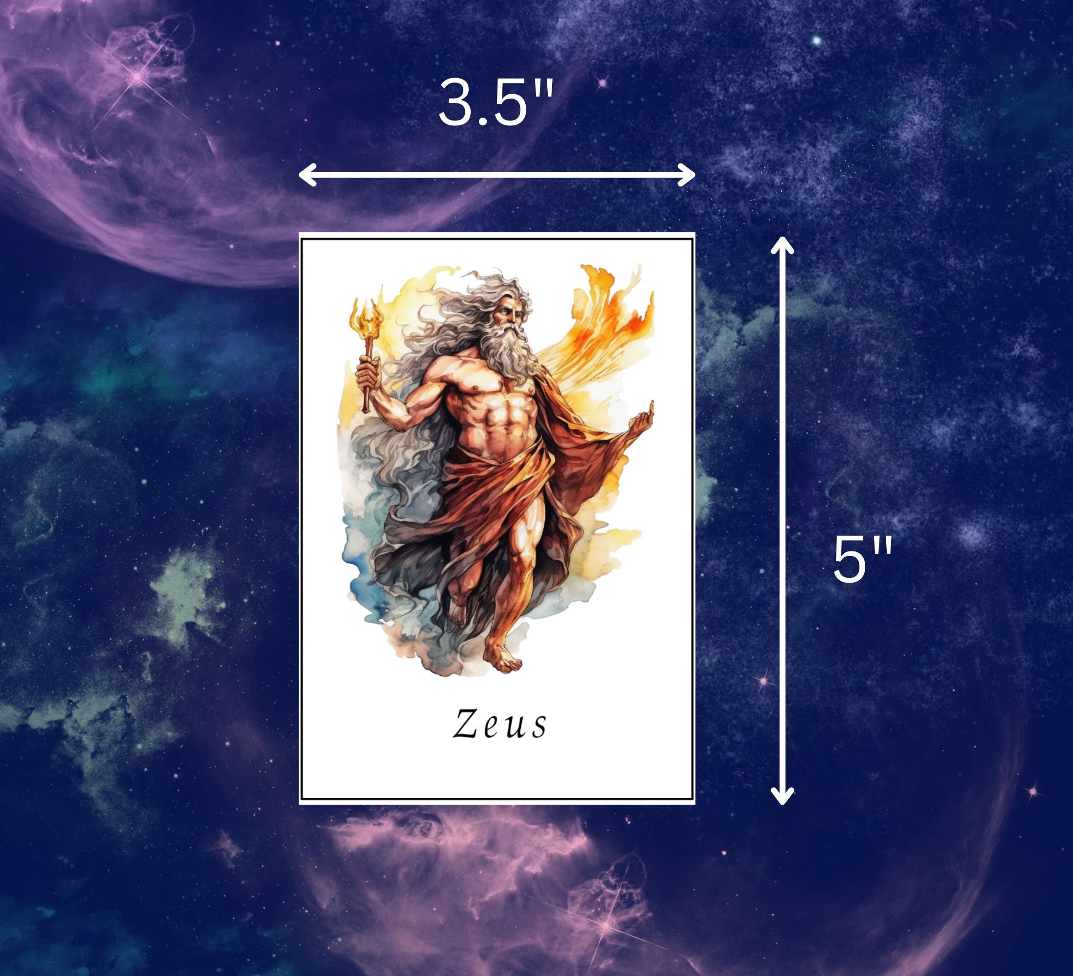 20 Greek Gods and Goddesses Flashcards; Printable Flashcards ...