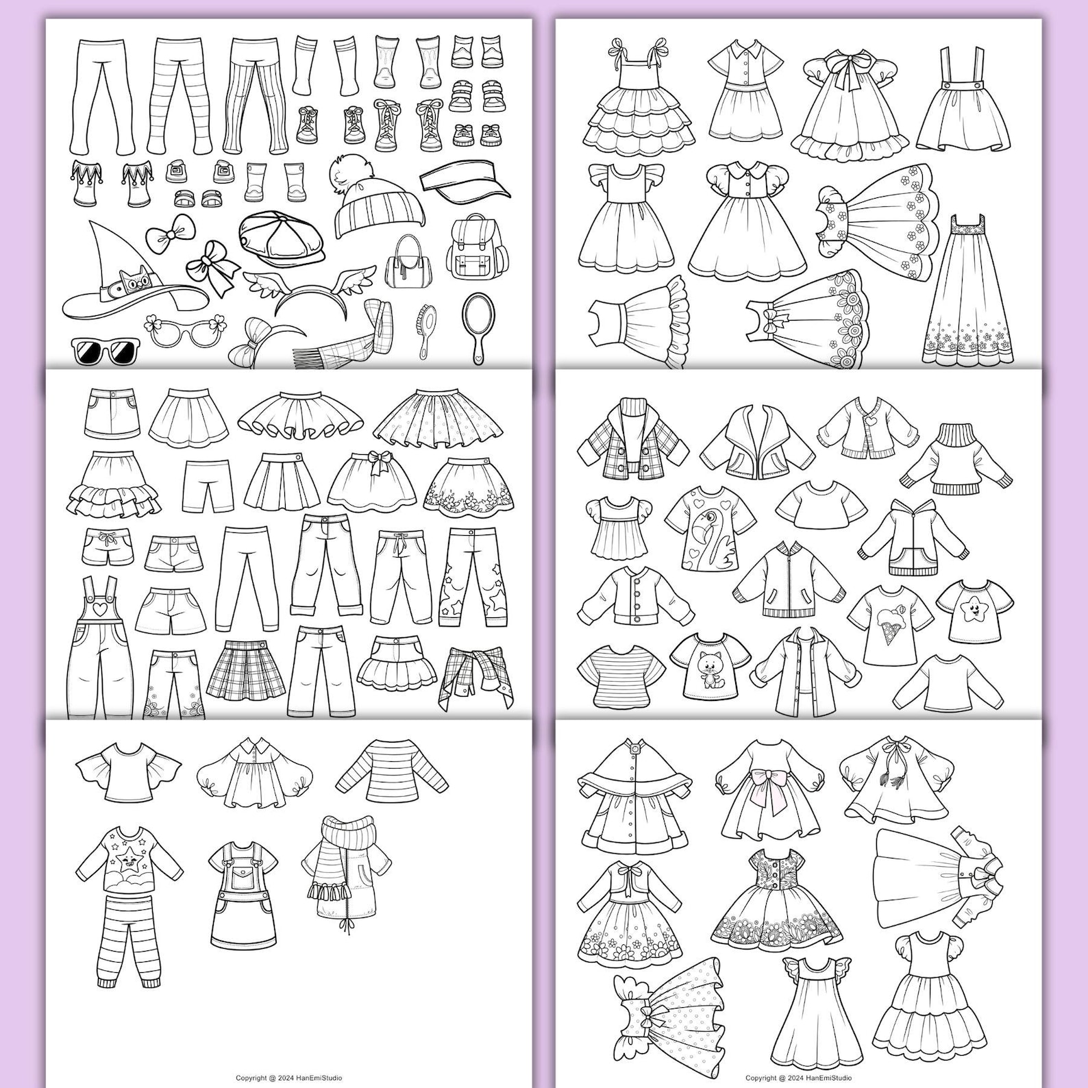 Printable Dress up Activity; Printable Paper Doll; Fashion Paper Dolls ...
