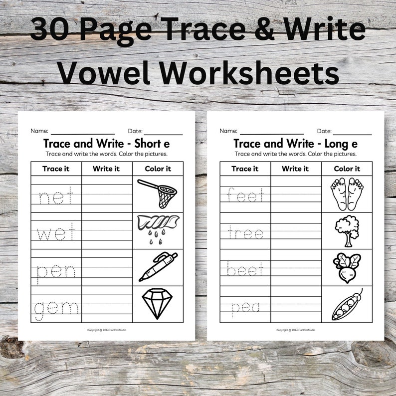 Phonics Worksheets for Kids; CVCE Worksheets; I Can Write CVC; Read ...