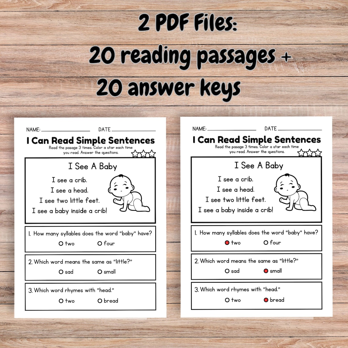 20 Reading Comprehension Worksheets 1st Grade; Reading Comprehension ...