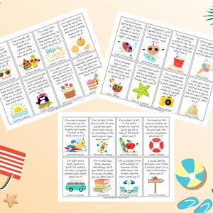 56 Summer Lunch Box Riddles for Kids; Lunch Box Notes; Riddles for Kids ...