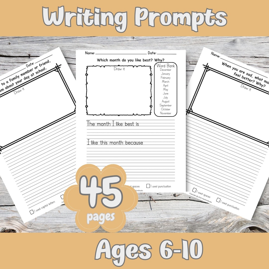 45 Creative Writing Prompts for Kids; Creative Writing for Kids ...