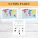 7 Continents and 5 Oceans Reading Comprehension Worksheets; Geography ...