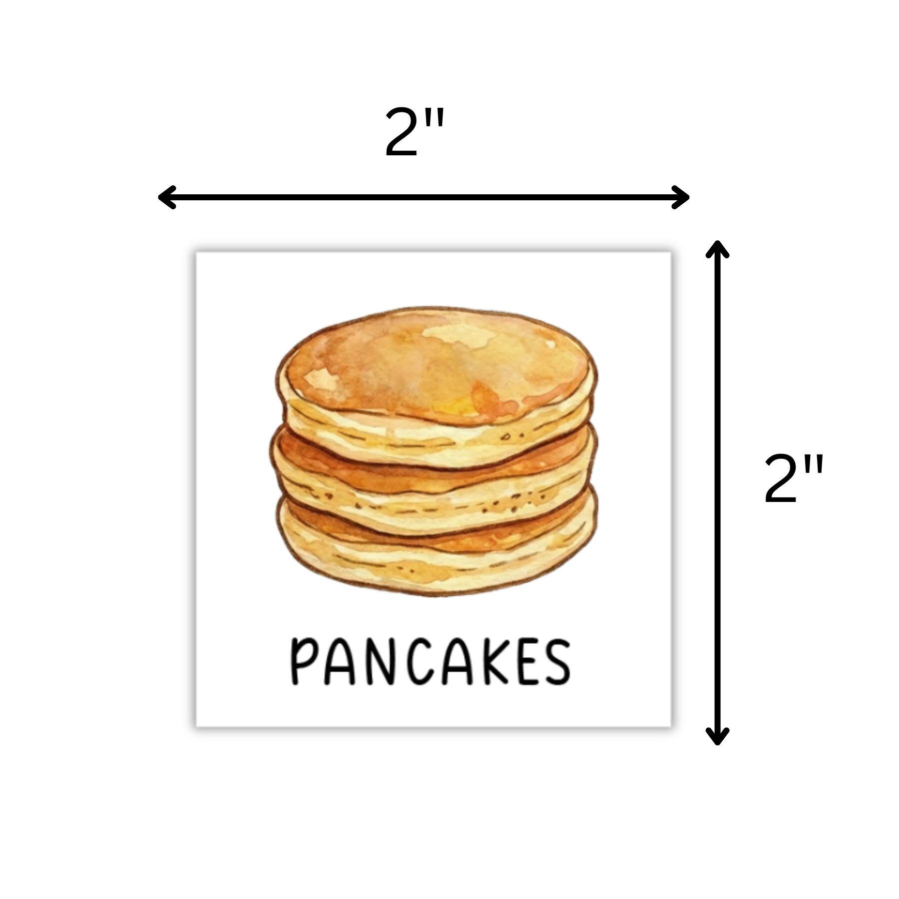 Breakfast Food Memory Match Game Printable; Food Matching Game; Kids ...