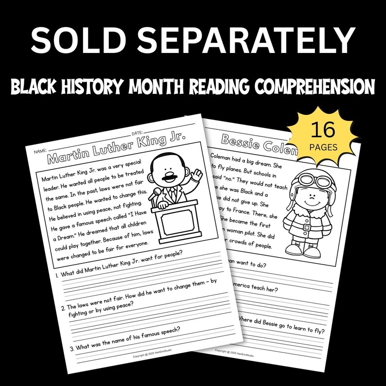 Black History Month Scavenger Hunt Printable; Black History Month Bingo ...