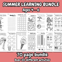 Summer Learning Pack - Etsy