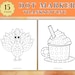 20 Thanksgiving Dot Marker Worksheets for Kids; Dot a Dot Pages; Kids ...