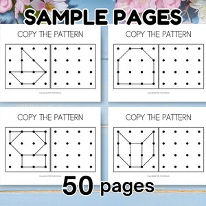 50 Copy the Pattern Worksheets for Ages 4 – 5; Repeat the Pattern ...