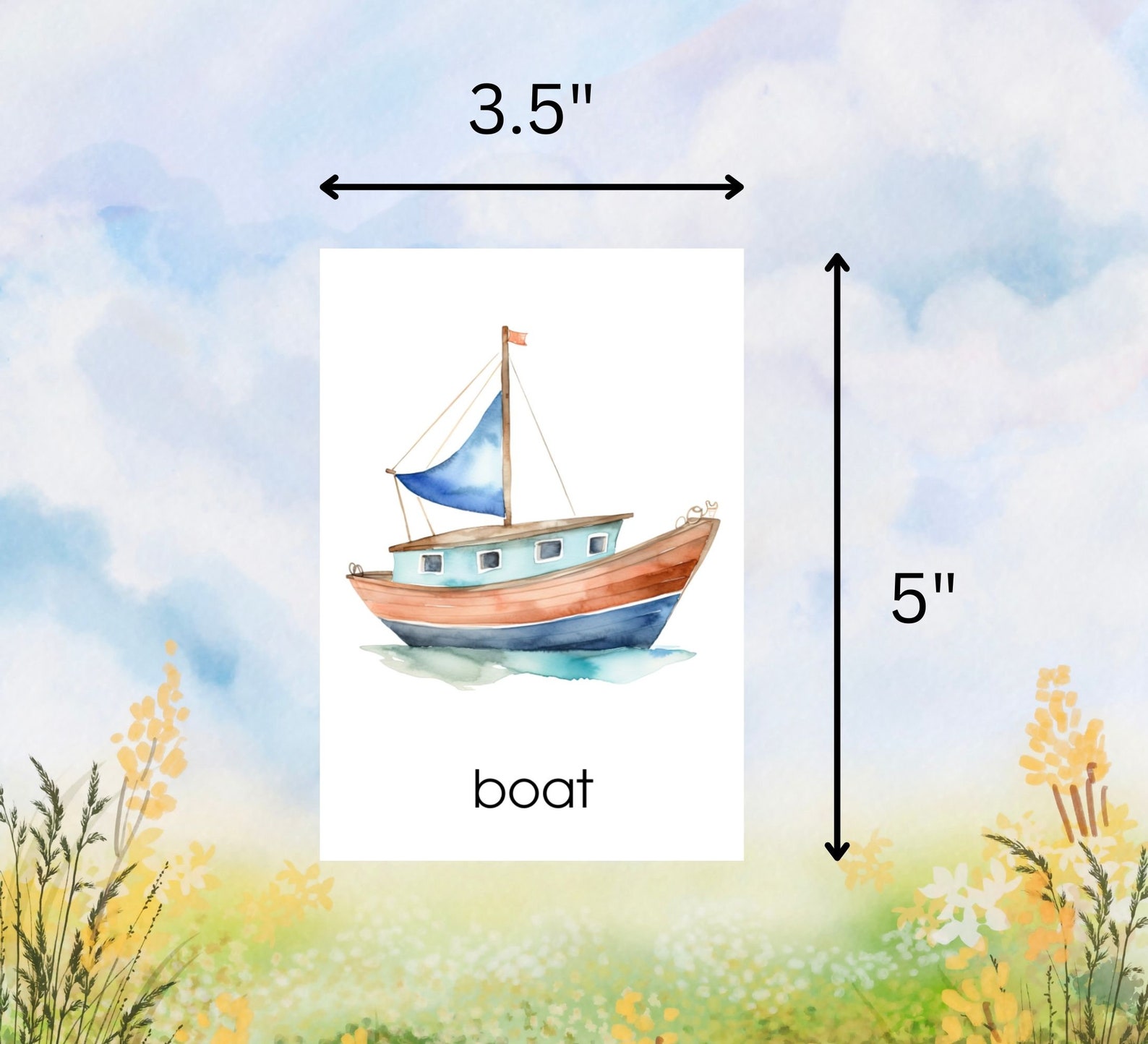 56 Transportation Vocabulary Flashcards for Kids; Kids Learning Flash ...