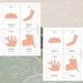 24 SPANISH Body Parts Flashcards; Bilingual Learning Cards for Kids ...