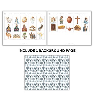 Nativity Memory Game; Printable Christian Christmas Matching Cards for ...