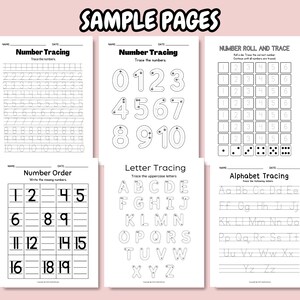 Preschool Learning Bundle; 70 Pages; Prek Workbook; Summer Learning ...