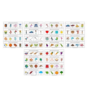 72 What Doesn’t Belong Task Cards; Which Does Not Belong; Speech ...