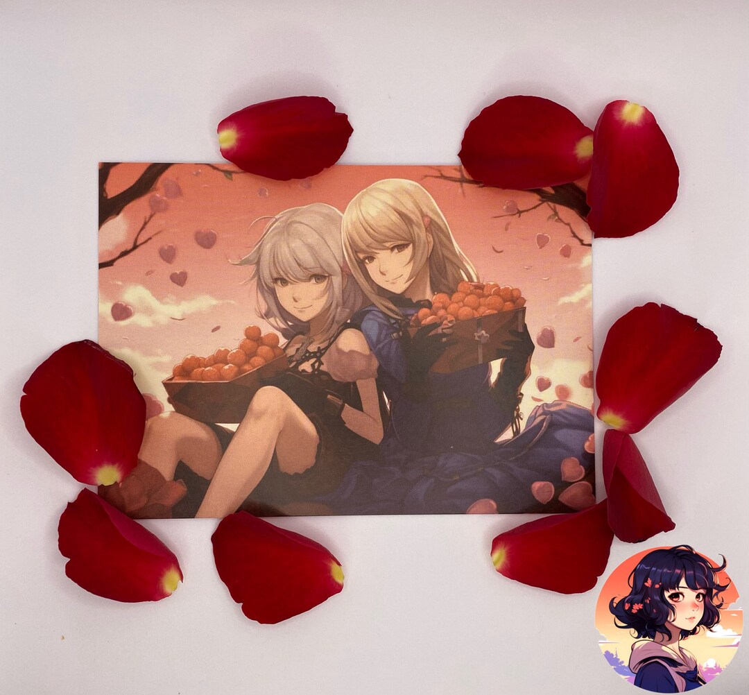 Anime Postcard Valentine's Day DIN A6 - Etsy