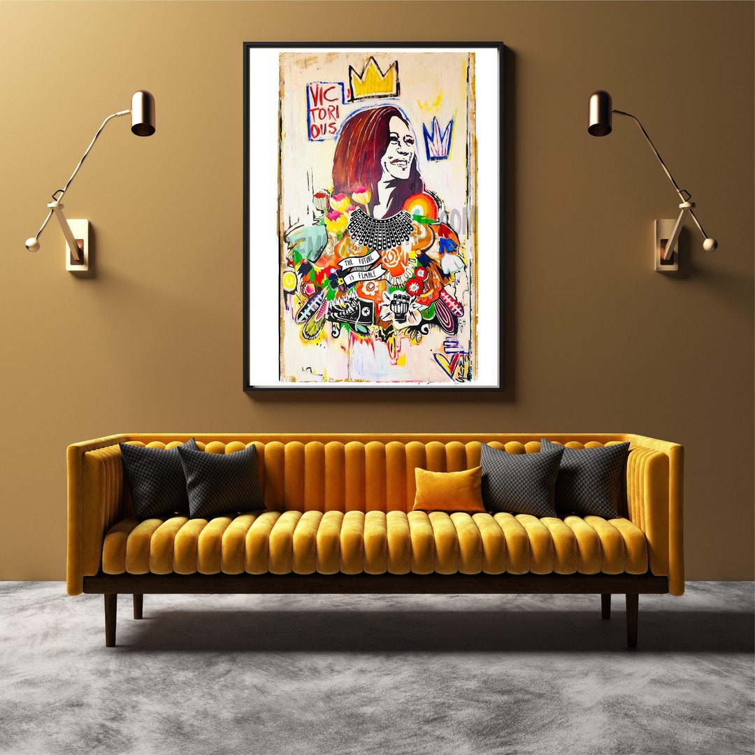 Kamala Forward Poster, Kamala Harris Forward Art, Forward With Kamala ...