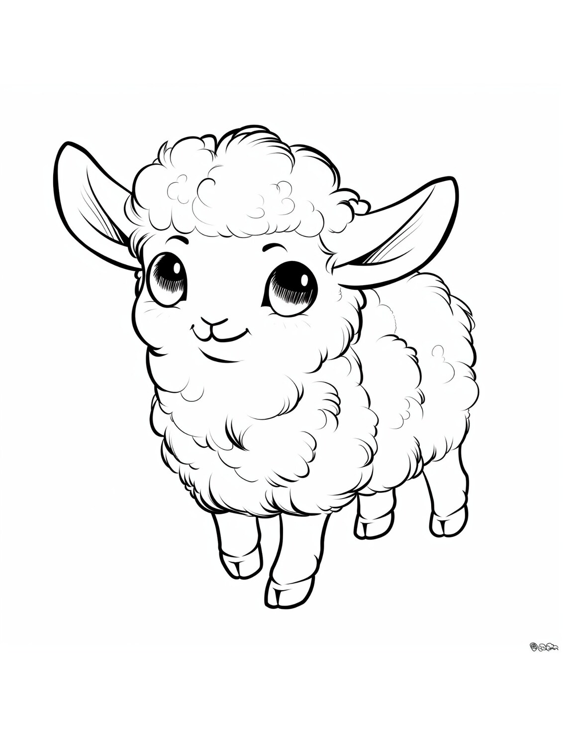 5 Printable Sheep Coloring Pages for Any Age Coloring Book Animals ...