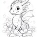 5 Printable Baby Dragon Coloring Pages for Any Age Coloring Book ...