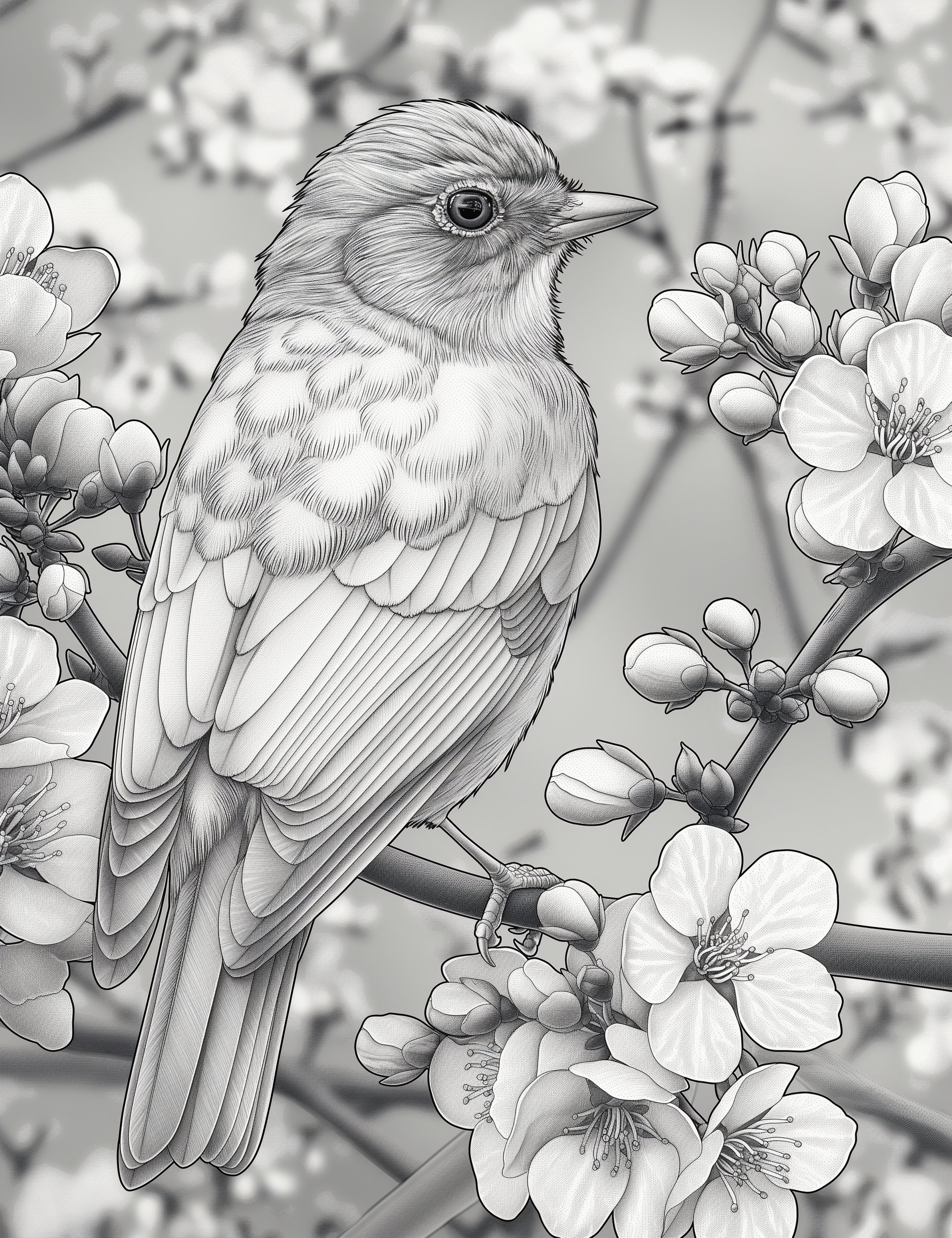 5 Printable Cute Bird Coloring Pages for Any Age Coloring Book Animals ...