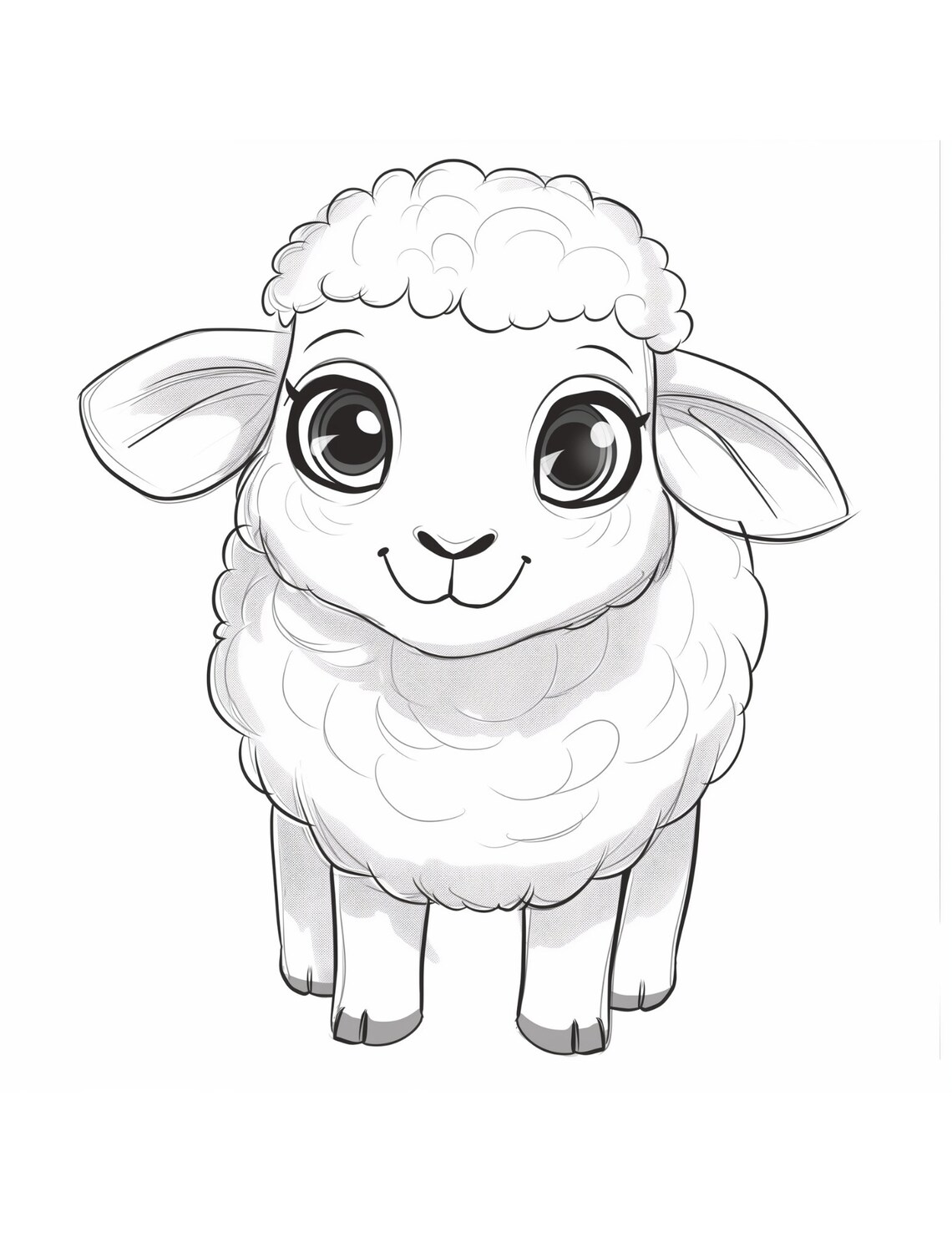5 Printable Sheep Coloring Pages for Any Age Coloring Book Animals ...