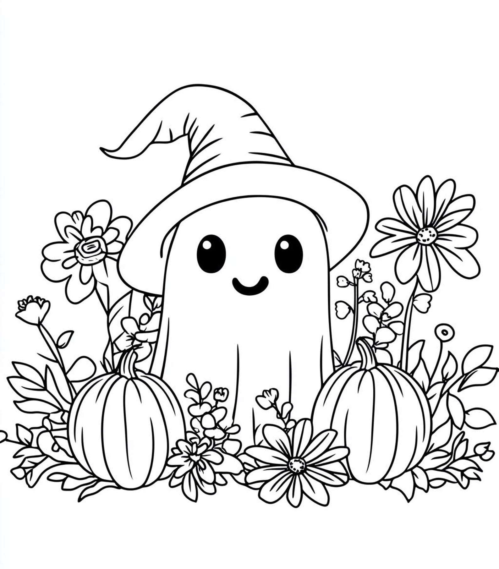 5 Printable Halloween Theme Coloring Pages for Any Age Coloring Book ...