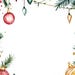3 Festive Christmas Page Border | A4 Digital Download | Holiday Themed ...