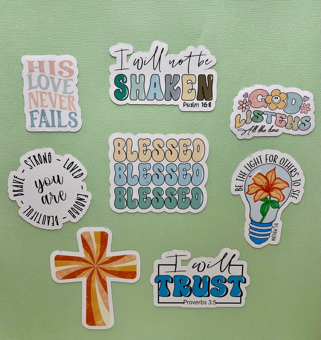 Boho Encouraging Faith Based Magnets - Etsy