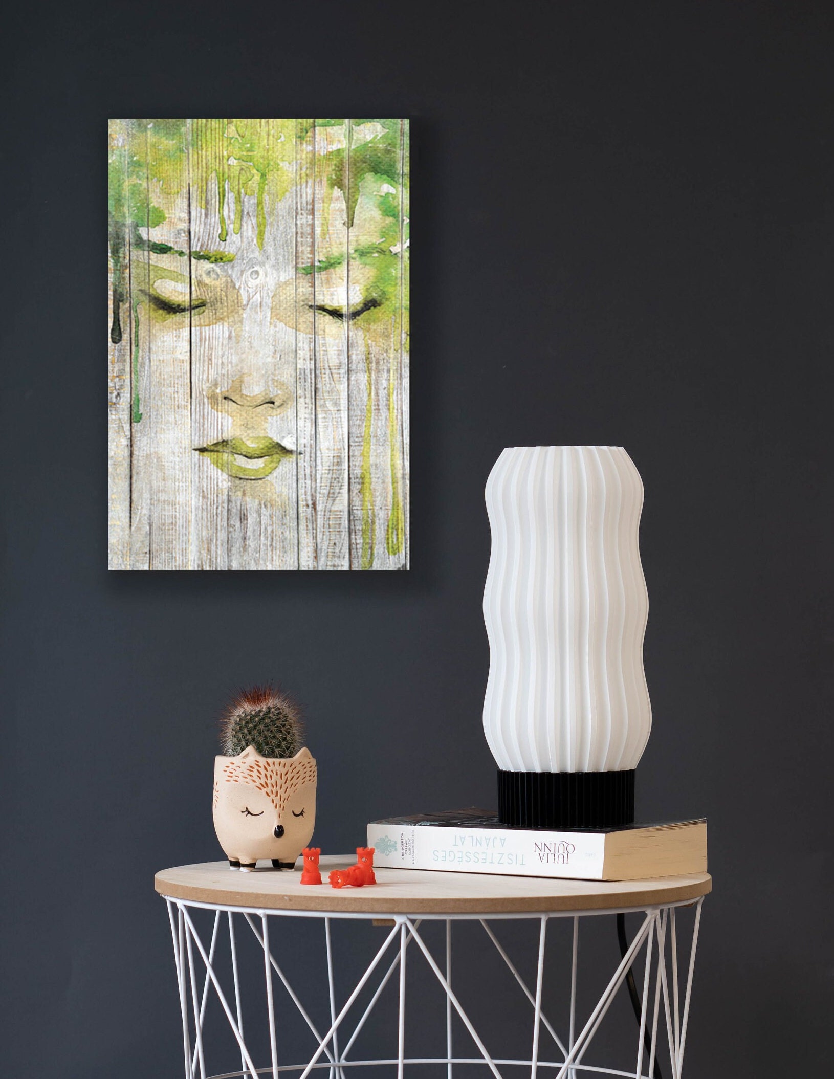 TONY Table Lamp Bedside Lamp 3D Printed E17 LED Aesthetic Home Decor ...