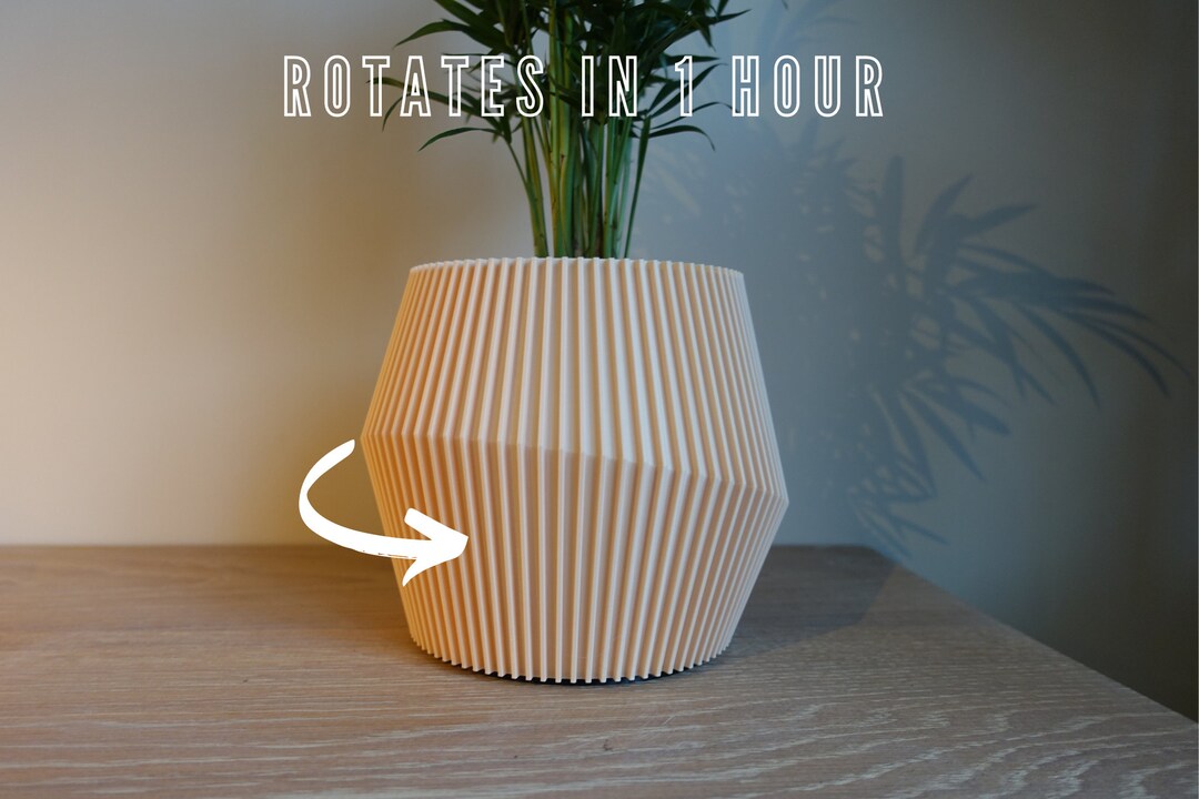 Rotating Plant Pot, saturnus, - Etsy