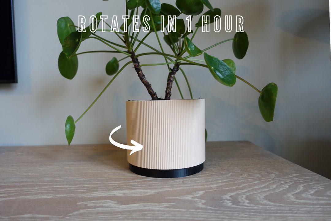 Rotating Plant Pot, stylish, - Etsy