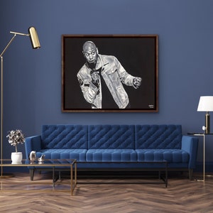 A Comic Legend: Dave Chappelle (PRINT) - Etsy