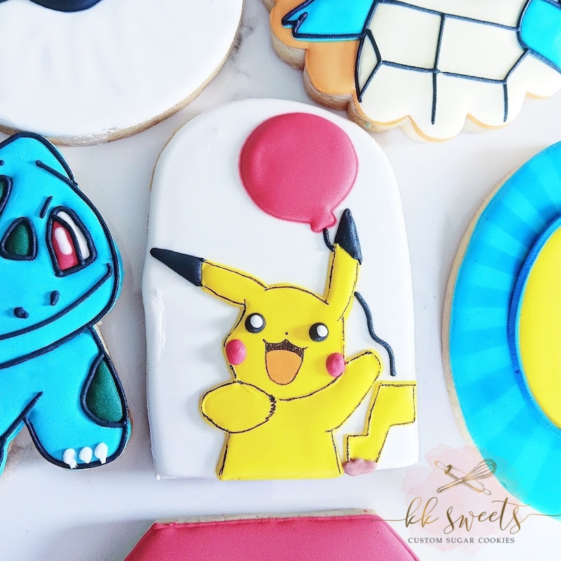 Pokémon Sugar Cookies - Etsy