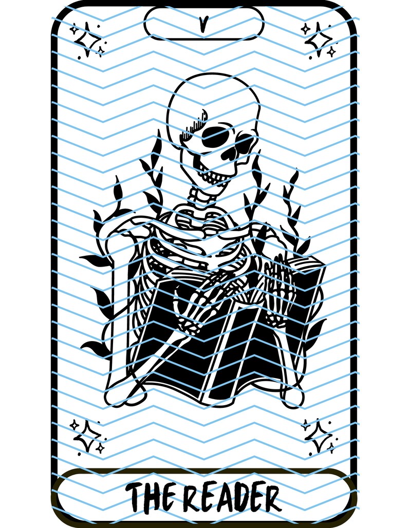 The Reader Tarot Card - Etsy