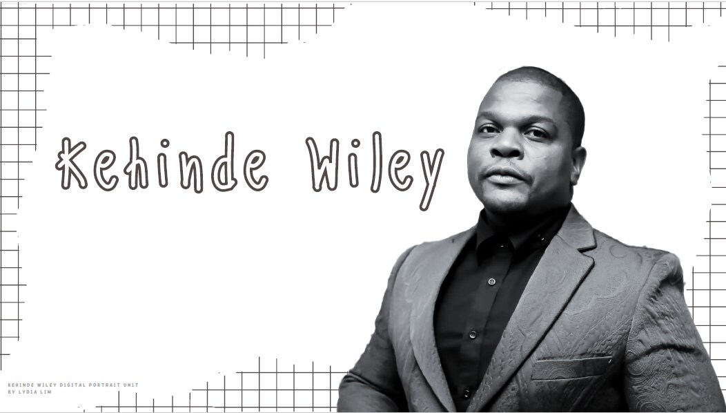 Kehinde Wiley - Graphic Design/photography Unit - Black History Month ...
