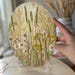 Handmade Gypsum Botanical Bas-relief With Real Wildflowers | Eco ...
