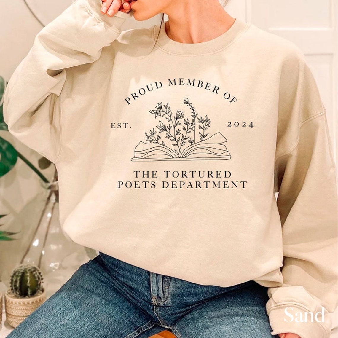 The Tortured Poets Department Sweatshirt, the Tortured Poets Department ...