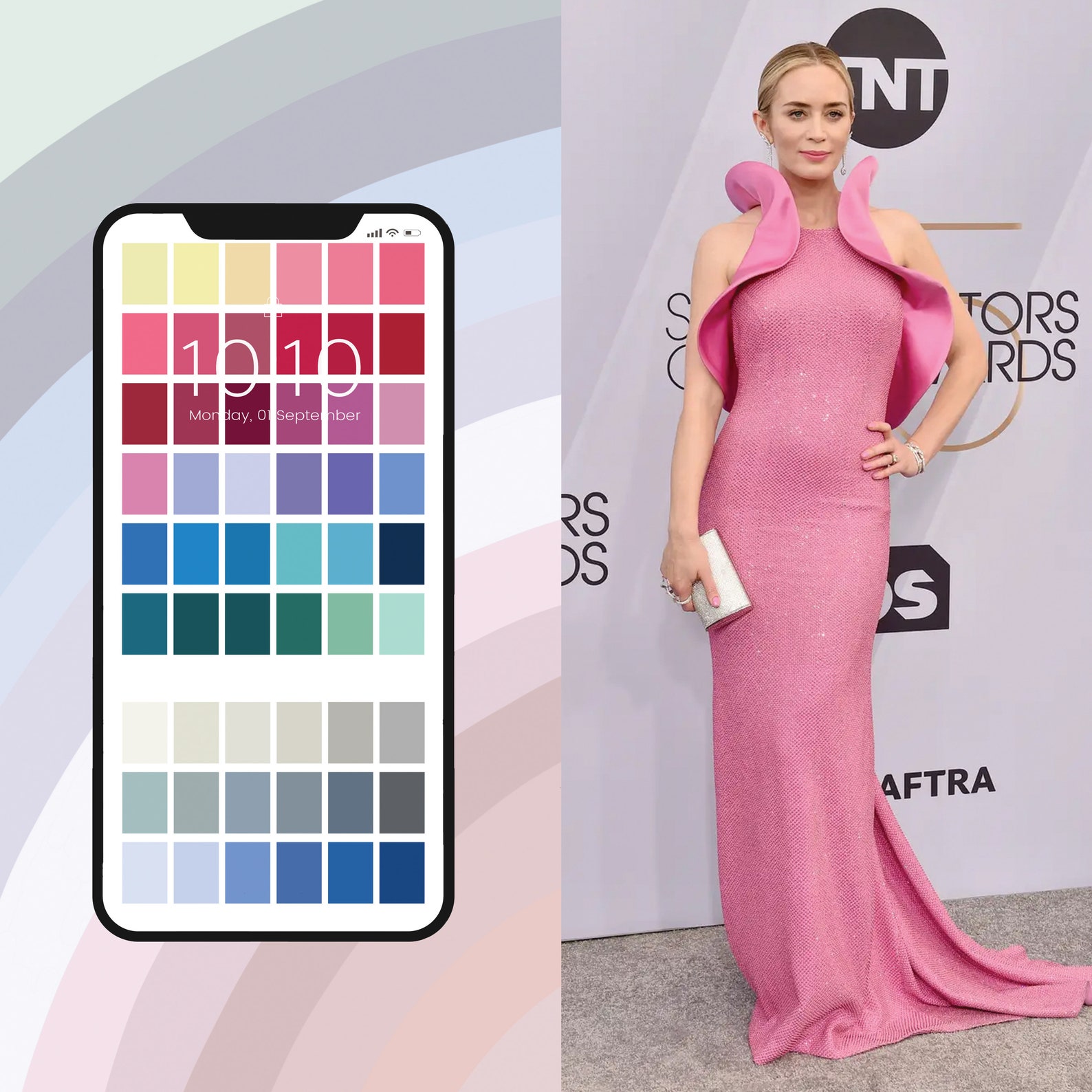 True Summer Colour Analysis Wallpaper – 54 Swatches for Shopping ...